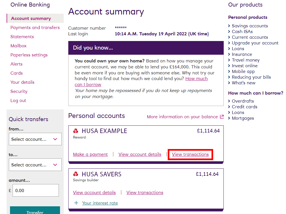 Natwest Bank Instructions HUSA Accountants Natwest Bank Instructions HUSA Accountants